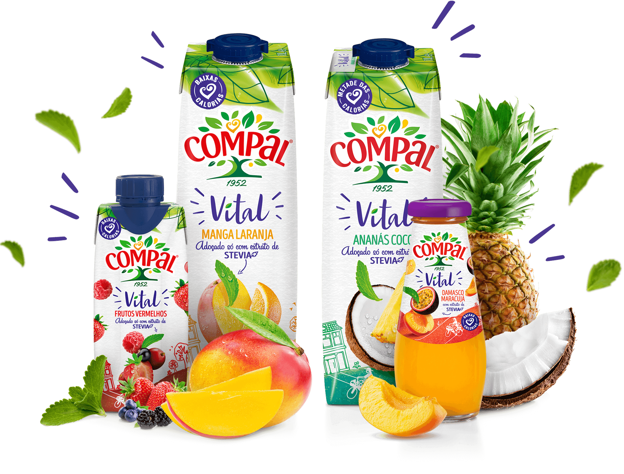 Sumos e Nectares de Fruta | Compal