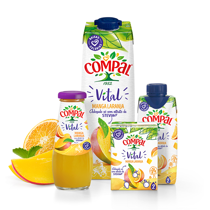 Laranja Cenoura Manga | Vital | Compal