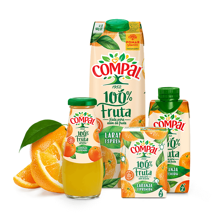 100% Fruta | Produtos | Compal