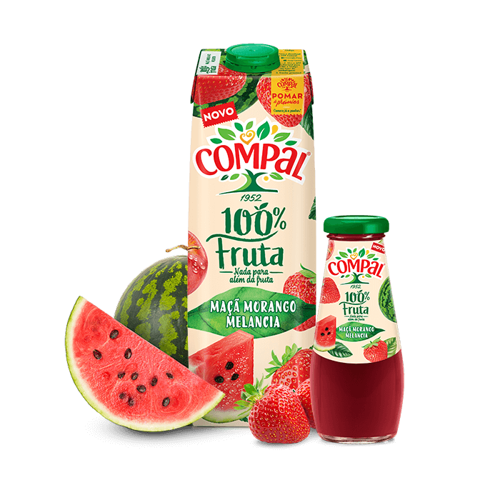 100% Fruta | Produtos | Compal